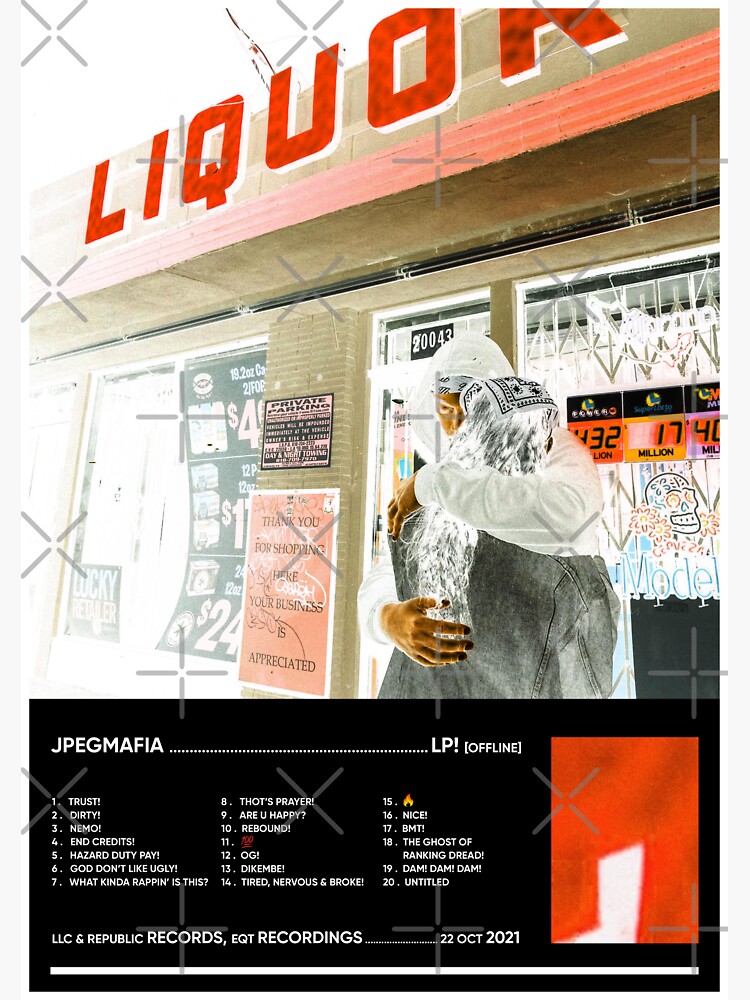 "LP! [offline] Aesthetic Tracklist (Inverted)" Sticker by ...