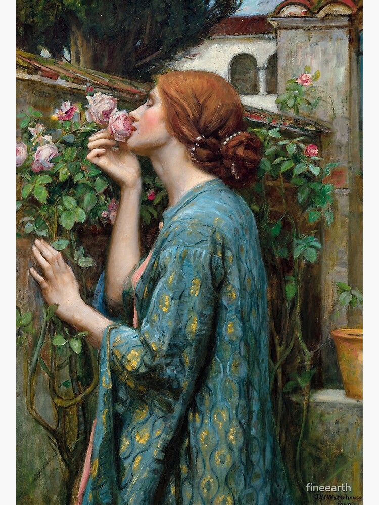 Póster «El alma de la rosa - John William Waterhouse» de fineearth ...
