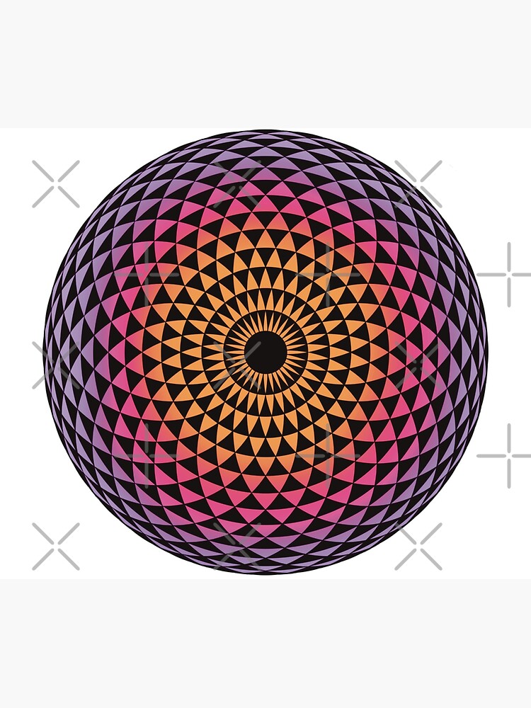 "Heilige Geometrie Torus Yantra 1" Poster von Samadhi-Designs | Redbubble