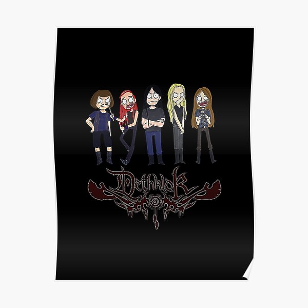 "Dethklok" Poster for Sale by Abdesigner1 | Redbubble