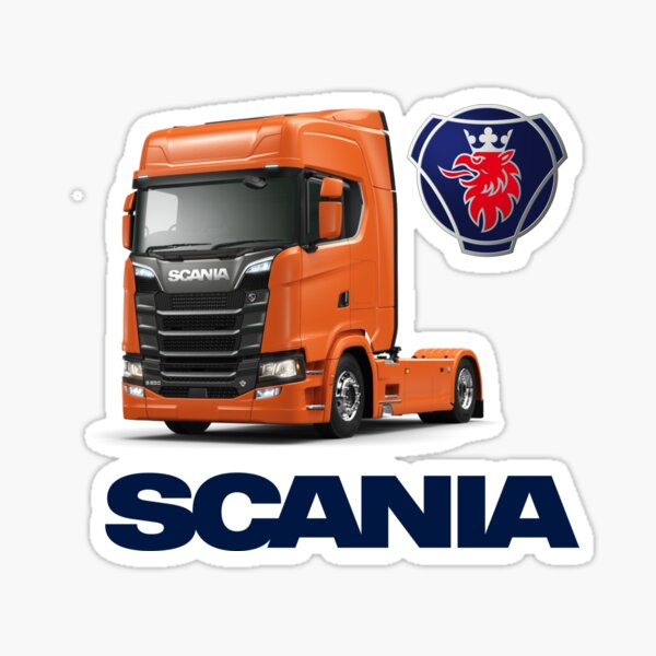 "Scania Truck" Sticker by peteroldfield | Redbubble