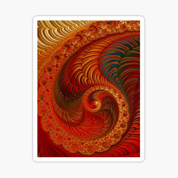 "Cornucopia" Sticker by SMSFineArt | Redbubble