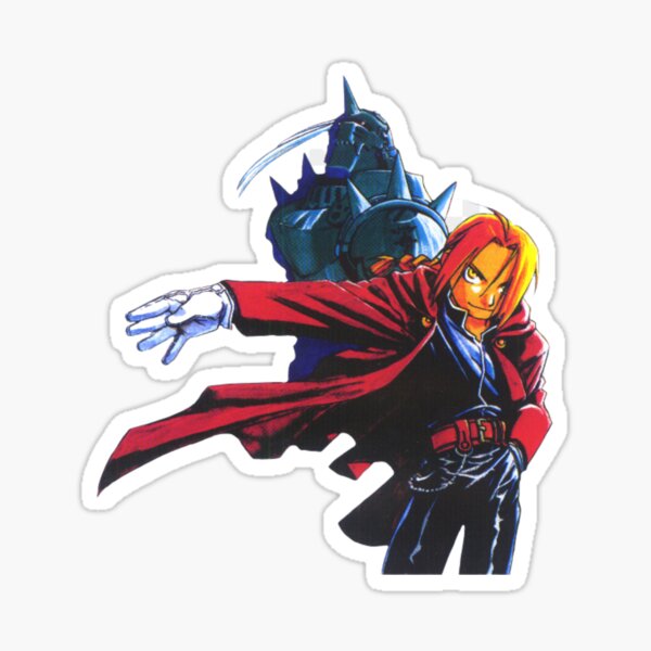 " fullmetal alchemist" Sticker by hamzanich | Redbubble