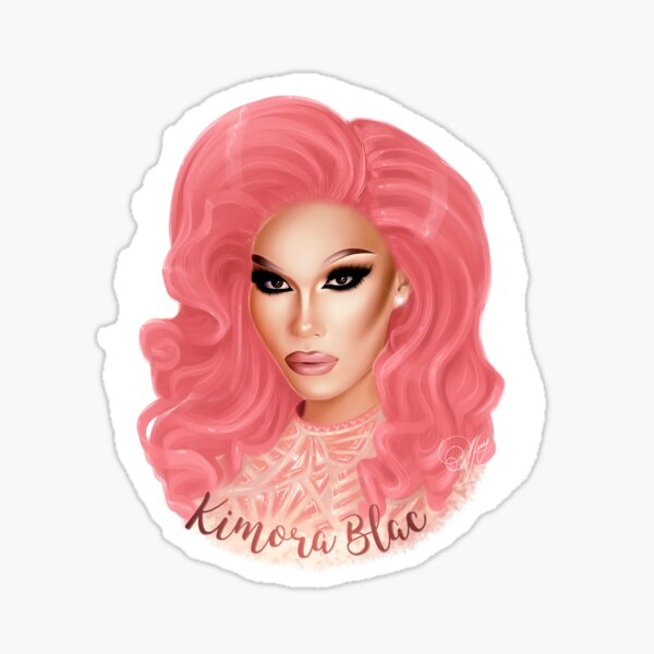 "Kimora" Sticker by lliaison | Redbubble