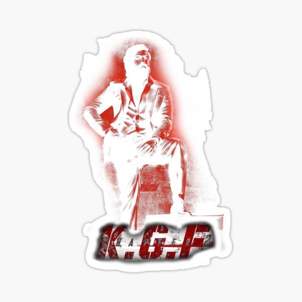"KGF a KGF a KGF" Sticker by GoyetteKaylee | Redbubble
