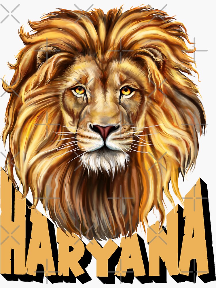 "Desi Merch Haryana" Sticker for Sale by vpaints | Redbubble