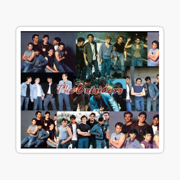 "the outsiders scene collage" Sticker for Sale by T-shirtakStore ...