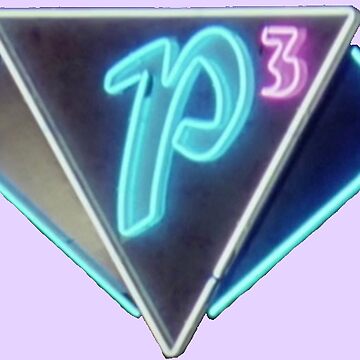 "P3 sign on" Sticker for Sale by Songbird6345 | Redbubble