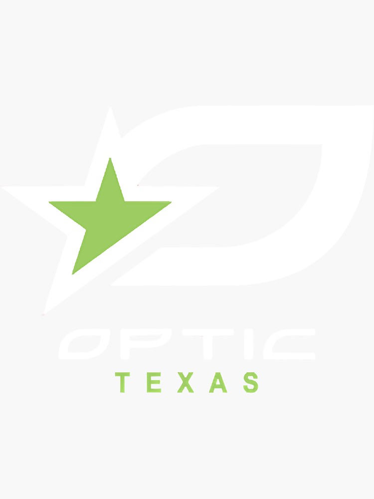 "OpTic Texas Merch Shirt Essential" Sticker for Sale by AlexSperow ...