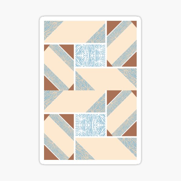 "Minimalist Art Geometric Pattern" Sticker for Sale by digione2 | Redbubble