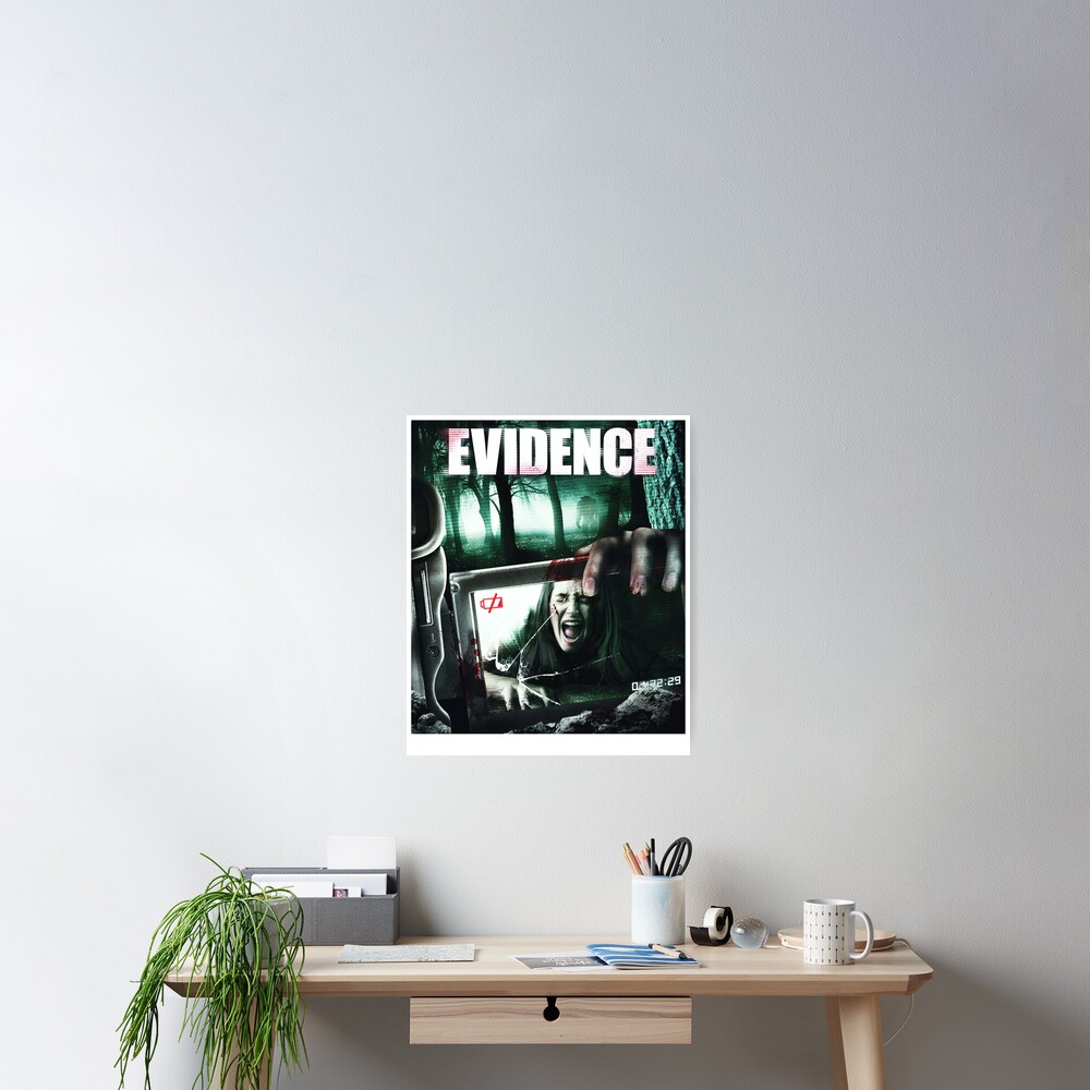 "vidence Horror Scariest Movie Vintage 90s" Poster for Sale by ...