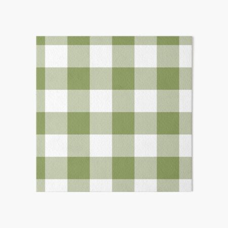 "Classic Sage Green Buffalo Plaid Pattern ,Green Buffalo Check,Flannel ...
