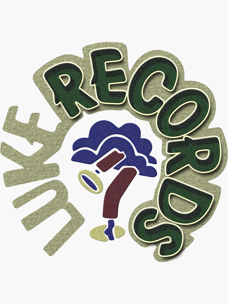 "Luke Records " Sticker by LewisMelissax | Redbubble