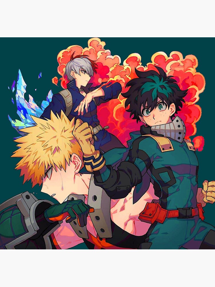 "My Hero Academia Trio " Poster for Sale by dolkendodit | Redbubble