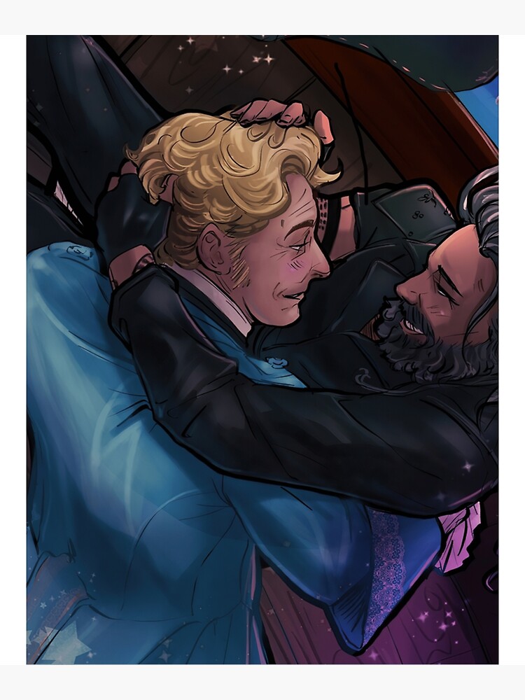 "Ed Teach and Stede Bonnet cuddling on the boat Classic ." Poster by ...