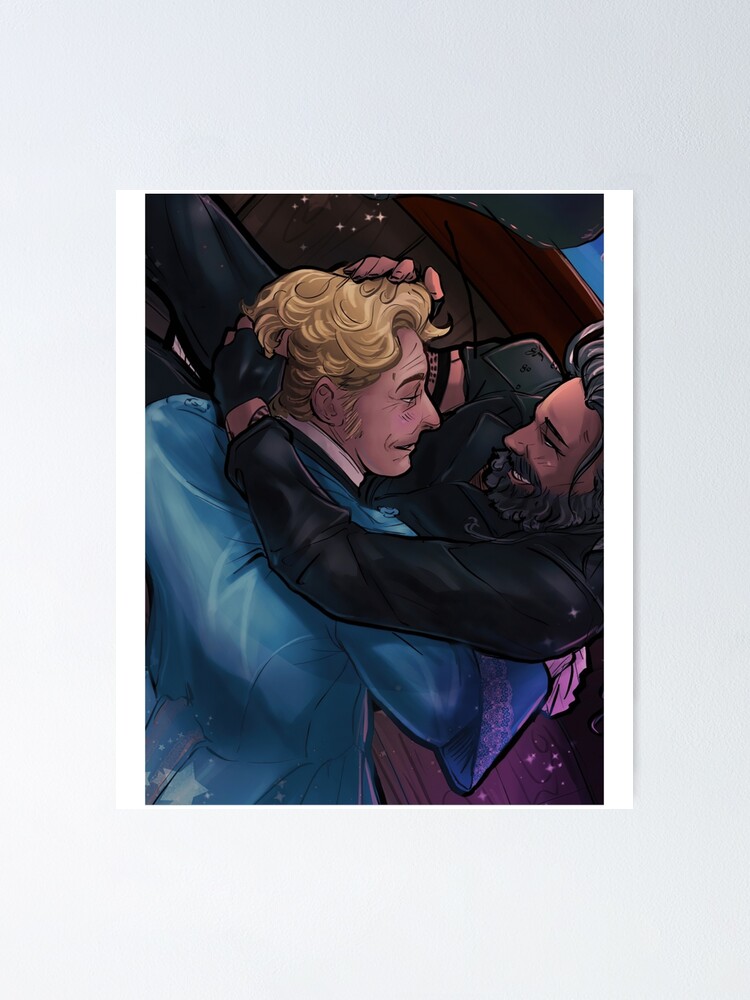 "Ed Teach and Stede Bonnet cuddling on the boat Classic ." Poster by ...