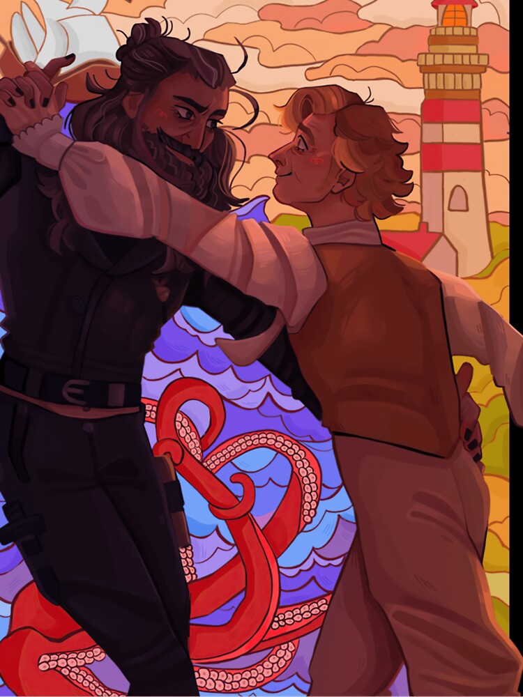 "Ed Teach and Stede Bonnet dance together Classic ." Sticker by ...