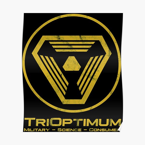 "TriOptimum Logo inspired by System Shock Essential ." Poster for Sale ...