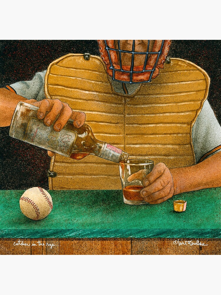 "Will Bullas / art print / catcher in the rye... / humor / animals ...