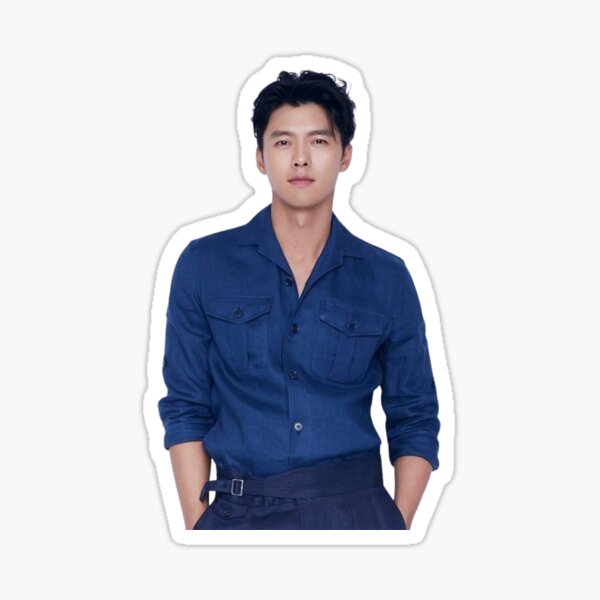 "Hyun bin" Sticker for Sale by Tybrekir | Redbubble