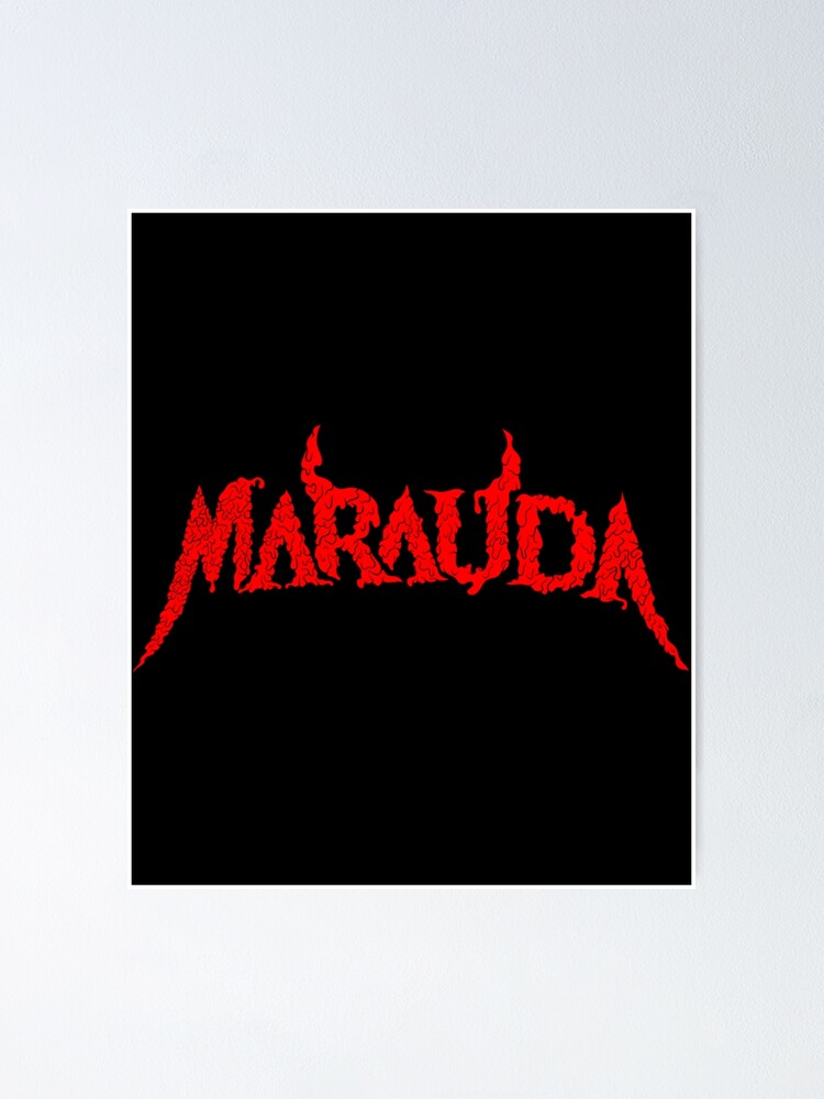"Marauda Blood Drip Classic ." Poster for Sale by salusgrsoult | Redbubble