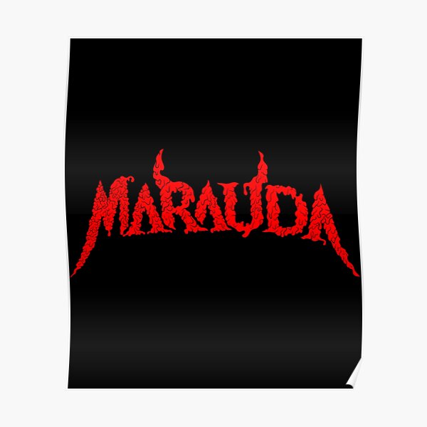 "Marauda Blood Drip Classic ." Poster for Sale by salusgrsoult | Redbubble