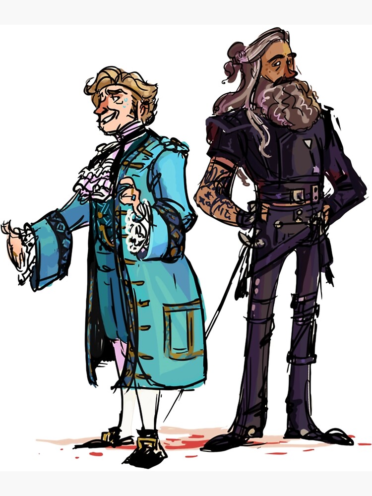 Lámina fotográfica «Ed Teach y Stede Bonnet línea strock Essential.» de ...