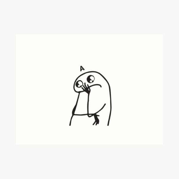 "flork" Art Print for Sale by jochakthunk | Redbubble