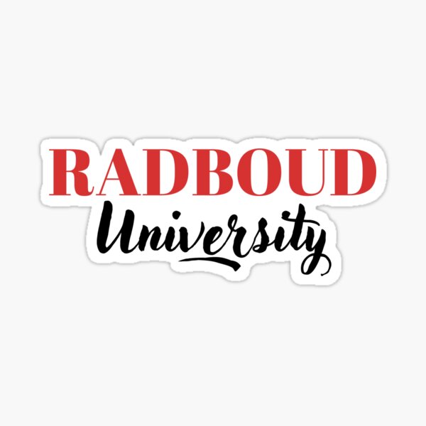 "Radboud" Sticker by Lauralori | Redbubble