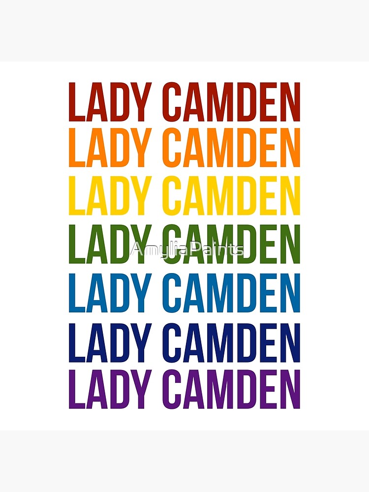 "Drag Race von Lady Camden Rupaul" Fotodruck von AmyliaPaints | Redbubble