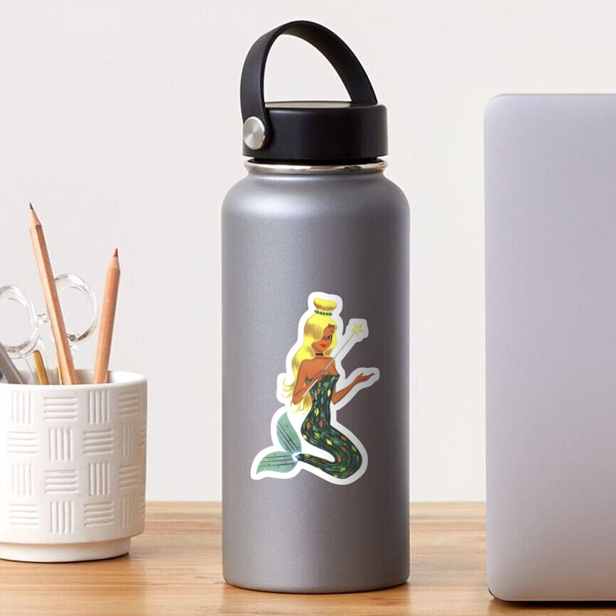 "1951 Chicken of the Sea Canned Tuna Mermaid Mascot" Sticker by ...