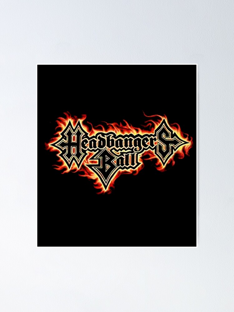 "Headbangers Ball MTV Y2K" Poster for Sale by shopLIMLIMS | Redbubble