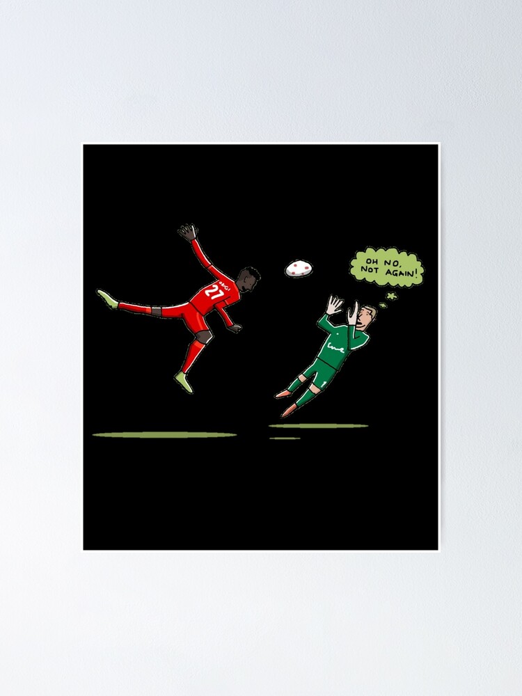 "Corner Taken Quickly - Liverpool FC - Origi Crown" Poster by Hbouddach ...