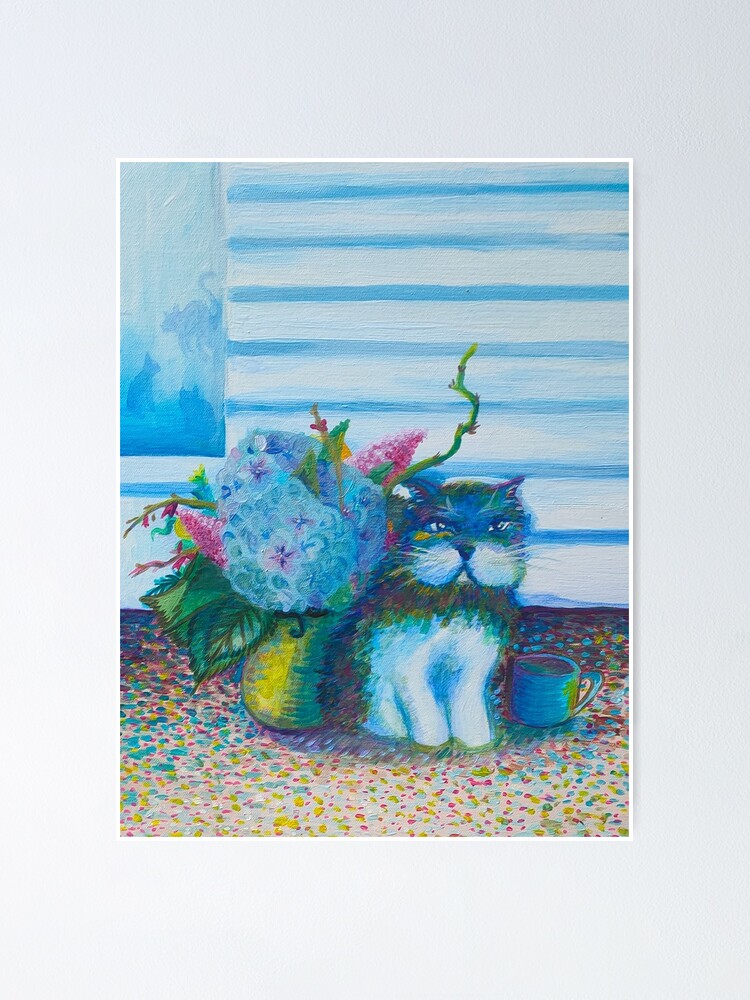 "Mufasa the Foster Cat" Poster for Sale by ElCanerd | Redbubble