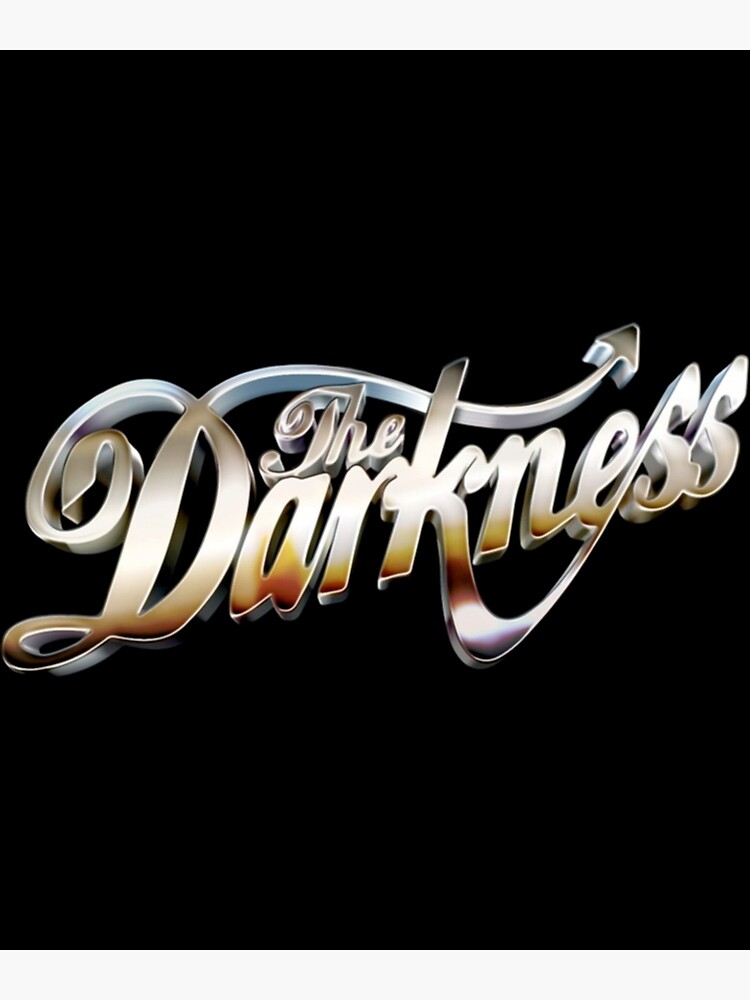 "THE DARKNESS BAND " Poster for Sale by Iconizle | Redbubble
