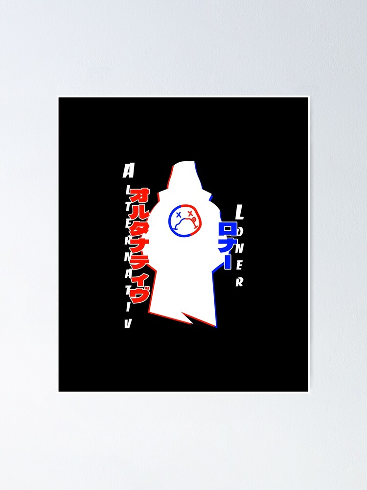 "Alternate Loner in Japanese Graffiti Aesthetic" Poster by ProdbyNiECO ...