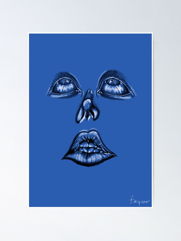 "Facial expression" Poster for Sale by farqty | Redbubble
