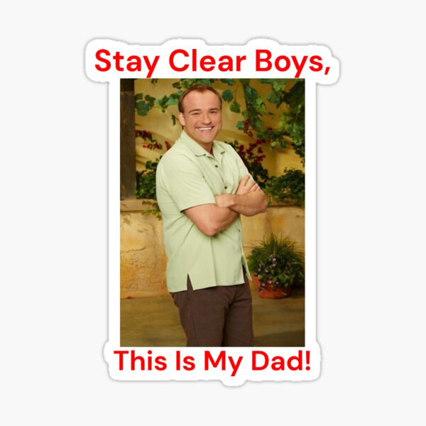 "Jerry Russo Is My Dad!" Sticker for Sale by SophiaRia | Redbubble