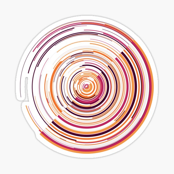 "Arcs 22" Sticker by genpythonart | Redbubble