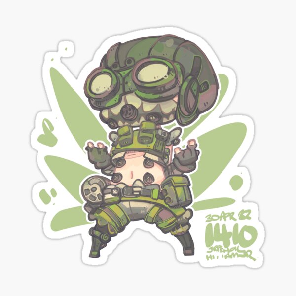 "1410 - Octane" Sticker for Sale by jrpencil88 | Redbubble