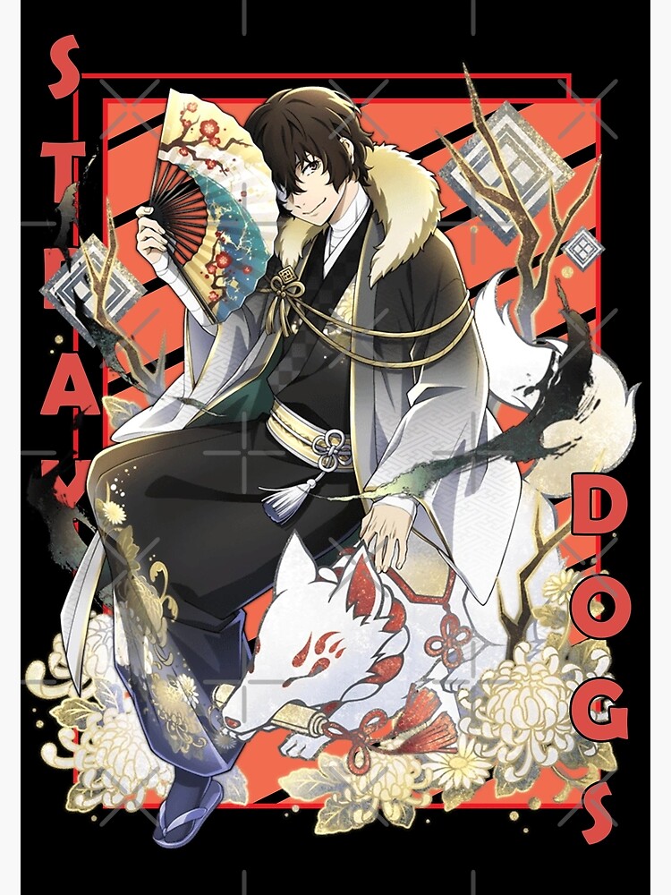 "Osamu Dazai Bungo Stray Dogs Bungo Sutorei Doggusu Color Stripe Design ...
