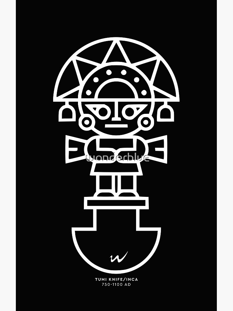 "Tumi Knife - Inca " Poster for Sale by wonderblue | Redbubble