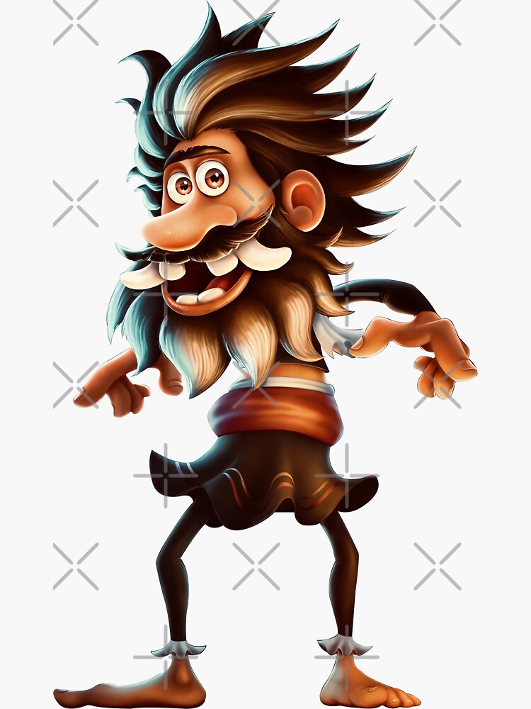 "Traditional Yaka Art In Sri Lankana" Sticker for Sale by Tmart123 ...