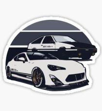 Toyota 86 Stickers | Redbubble