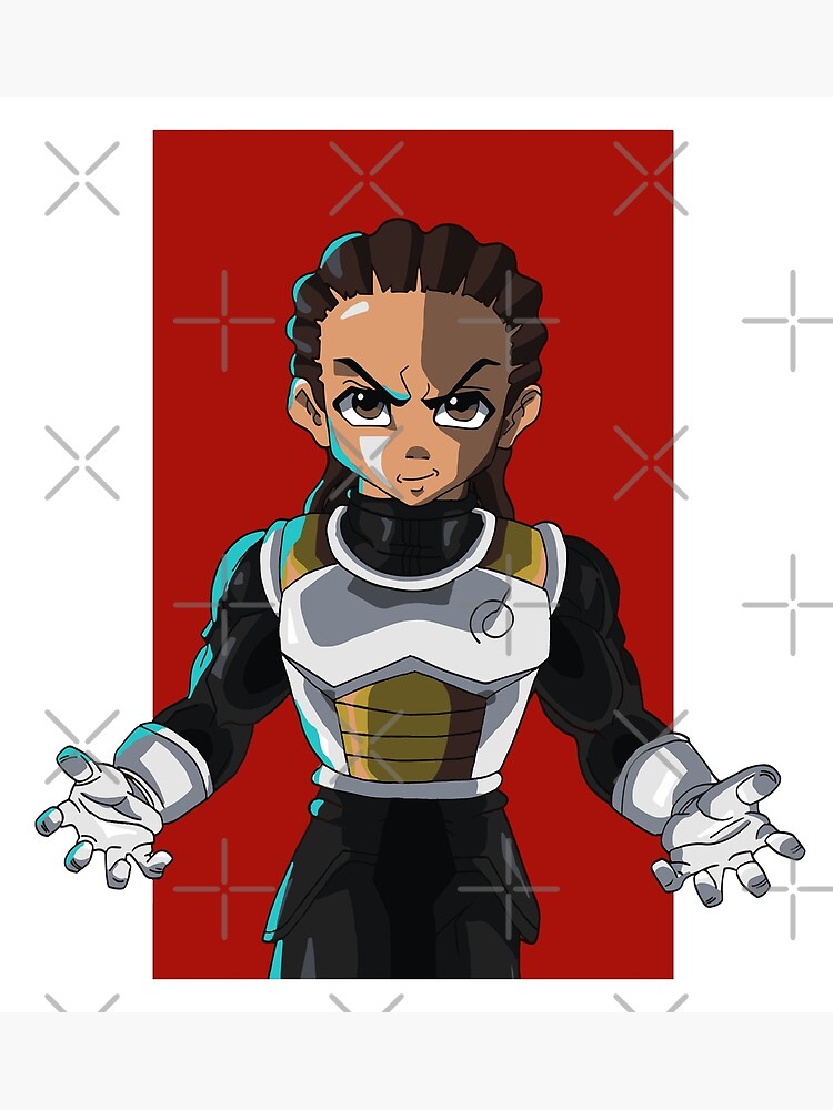 "Der Boondocks Riley X Dragon Ball Super – Das Boondocks-Design" Poster ...