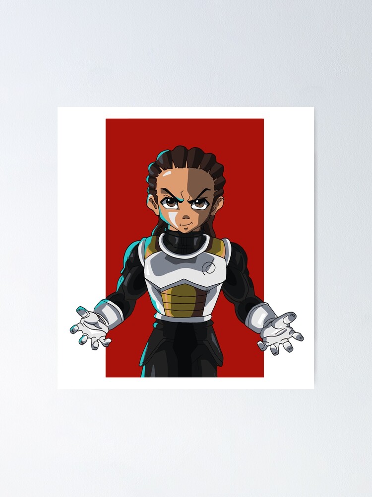 "Der Boondocks Riley X Dragon Ball Super – Das Boondocks-Design" Poster ...