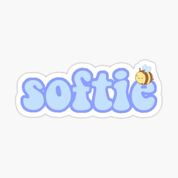 "Softie Design" Sticker by iiCloudiiAcid | Redbubble