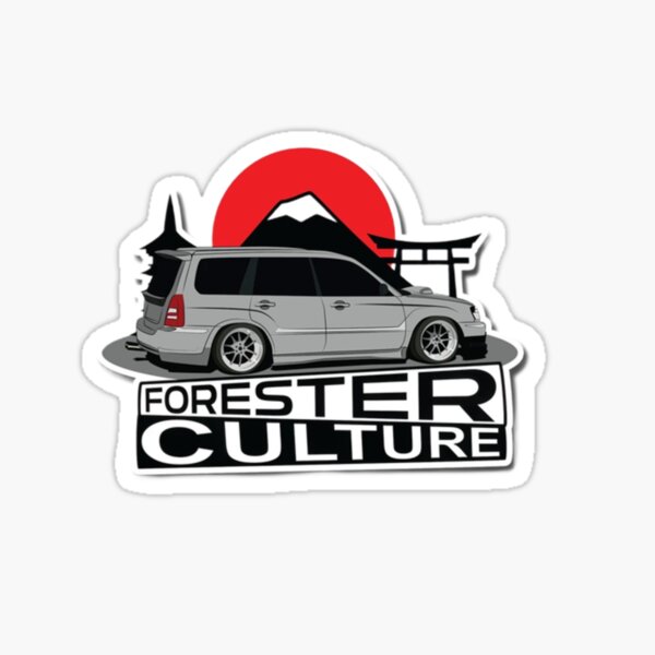 "FORESTRY CULTURE" Sticker by Racingdecals | Redbubble