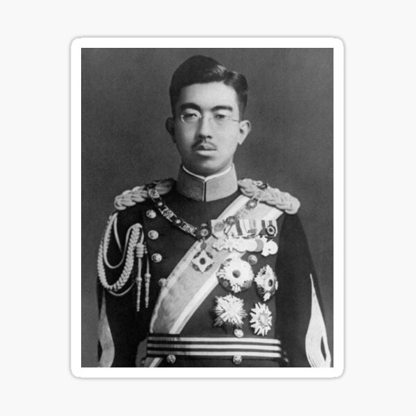 "Emperor Showa Hirohito" Sticker by xzy89 | Redbubble