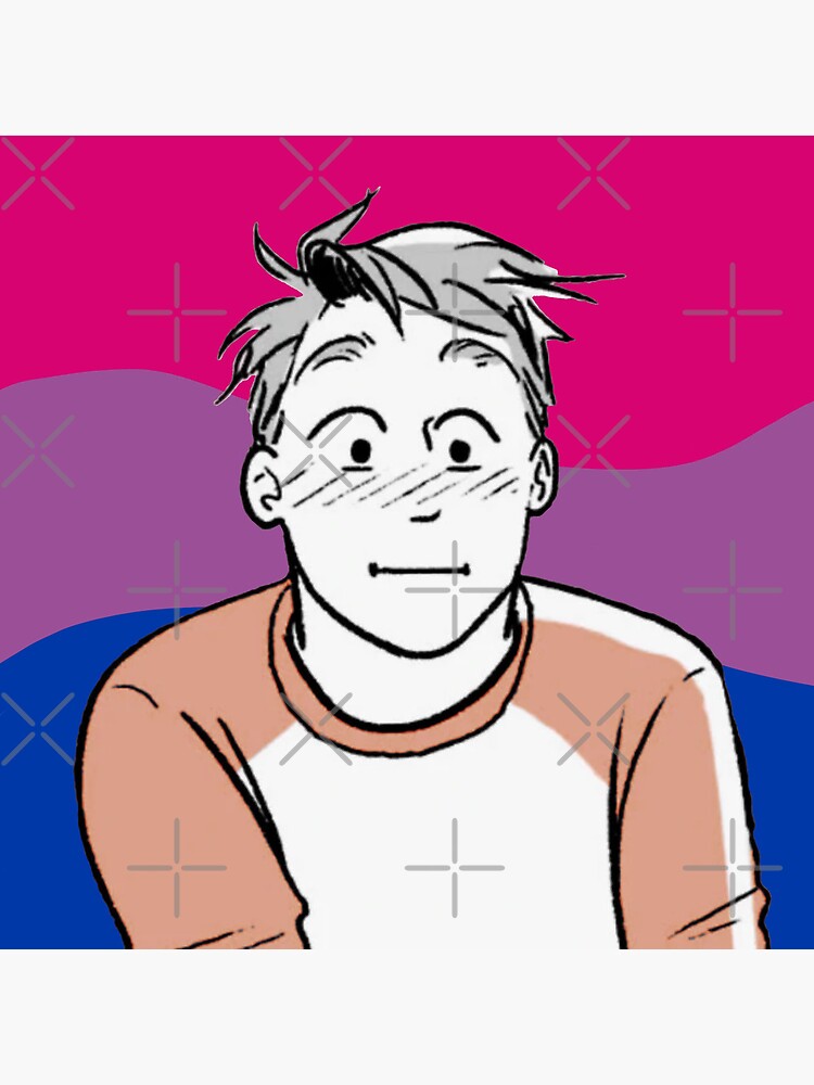 "Nick Nelson Heartstopper Bisexual flag " Art Print for Sale by aworldalxne | Redbubble